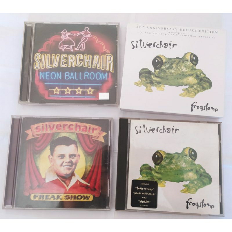 2 CD + DVD SILVERCHAIR FROGSTOMP CD FROGSTOMP USA SILVERCHAIR CD NEOM ...