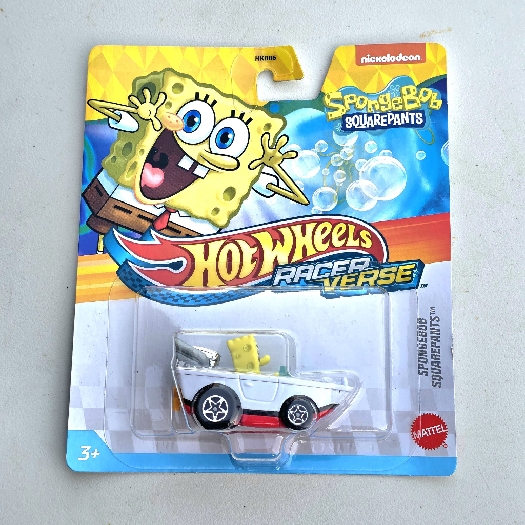 Hot Wheels Racer Verse 2025 - SpongeBob SquarePants Bob Esponja - HRT30 ...