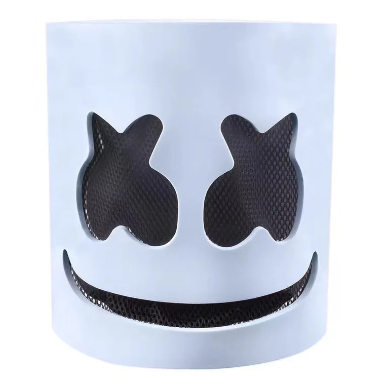 Mascara Rave Cosplay Marshmallow Com Led | Shopee Brasil