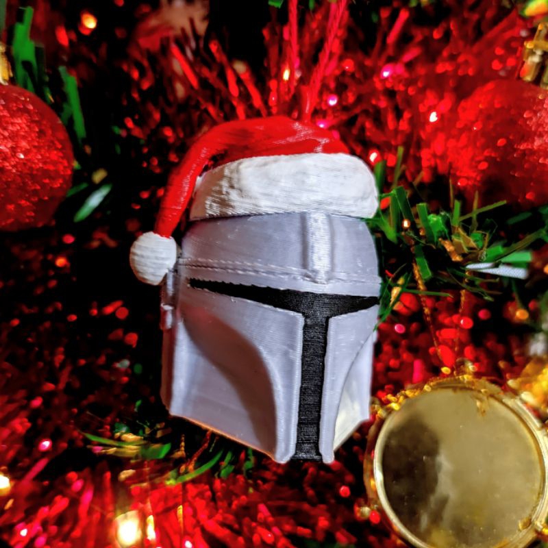 Decoração Enfeite para Árvore de Natal Geek Star Wars O Mandaloriano ...