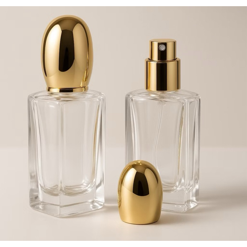 3 Frascos de Vidro 30 ML Spray Dourado de Dmt Giorgio para Perfume Mini | Shopee Brasil