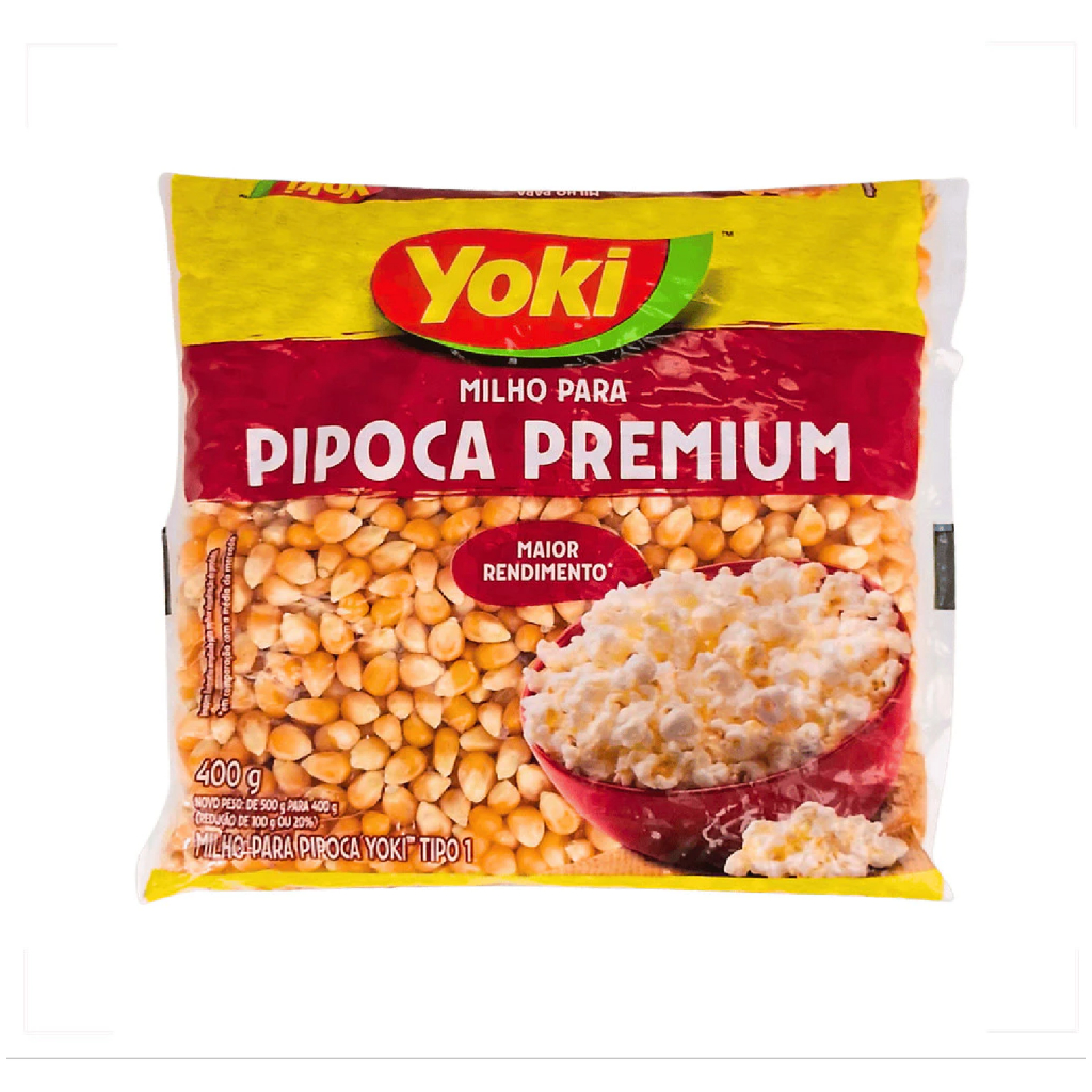 YOKI PREMIUM MILHO PIPOCA 400G | Shopee Brasil