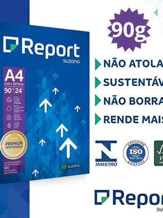 Papel Sulfite A4 90g Suzano – 500 Folhas | Ideal para Impressão ...