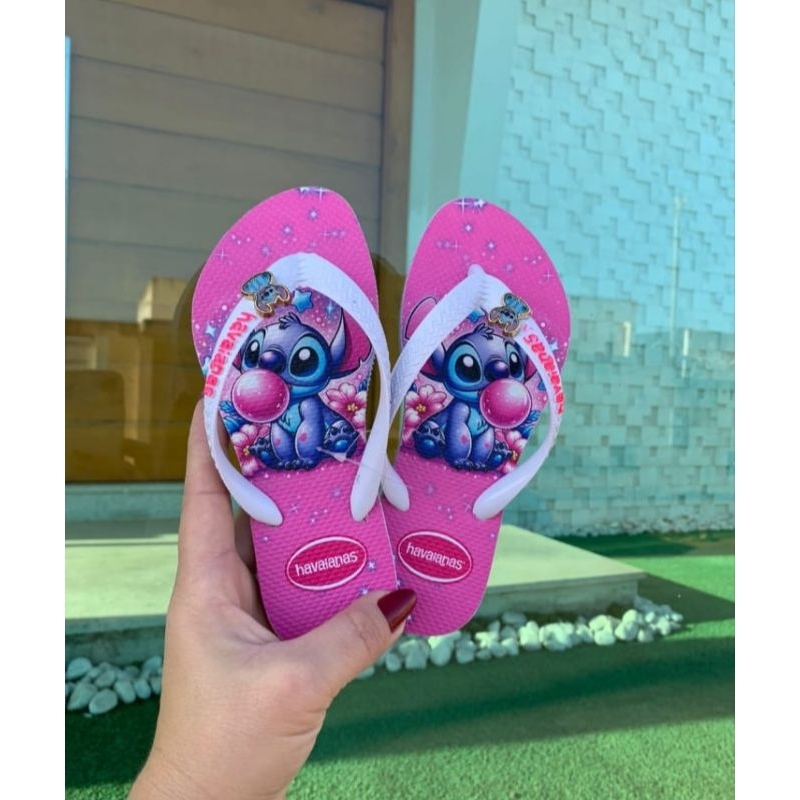 chinelo personalizado do Stitch infatil | Shopee Brasil