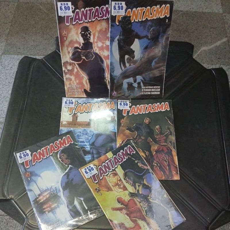 kit HQ Fantasma com 6 edições novas e lacradas | Shopee Brasil