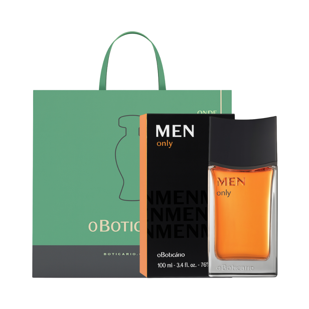 Perfume Men Only Desodorante Colônia 100ml - O Boticário | Shopee Brasil