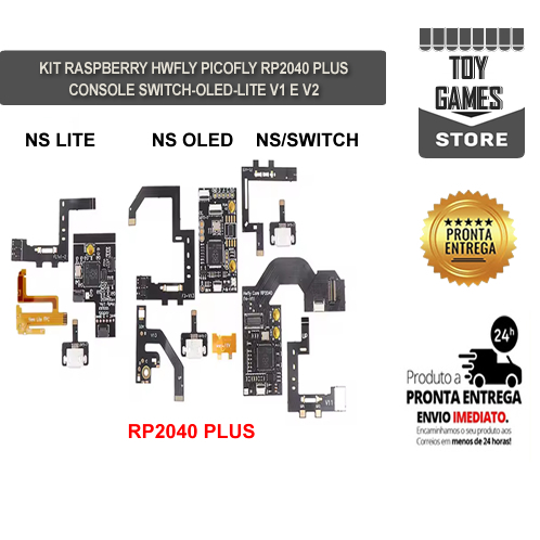 KIT RASPBERRY HWFLY PICOFLY RP2040 PLUS CONSOLE SWITCH-OLED-LITE V1 E ...