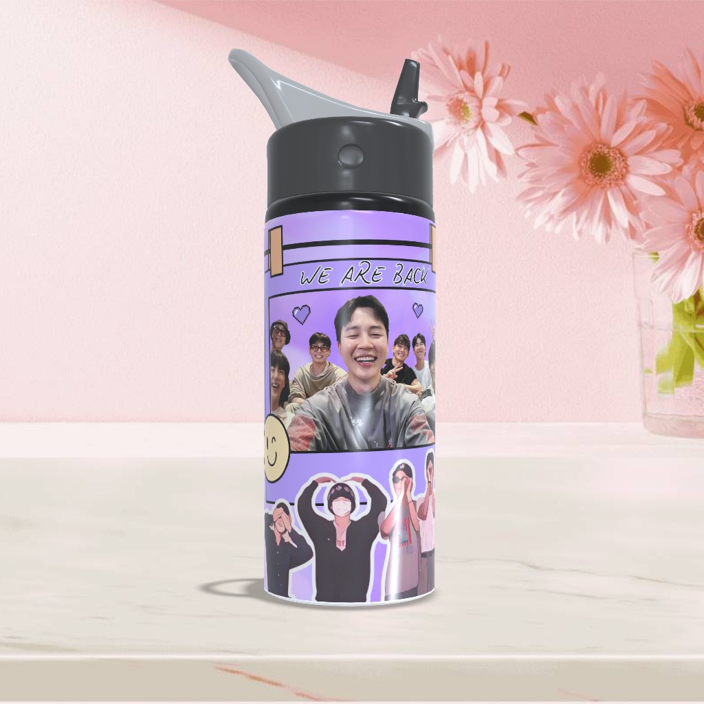 Squeeze Dispensa Militar BTS ~ Garrafa Bts ~ Bangtan Boys ~ BTS ...