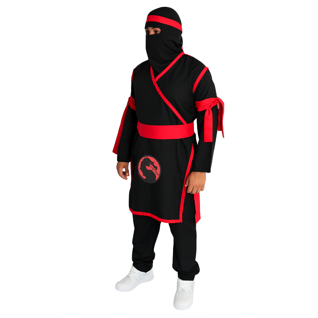 Traje Ninja Cosplay Unissex Infantil E Adulto Para Festas | Shopee Brasil