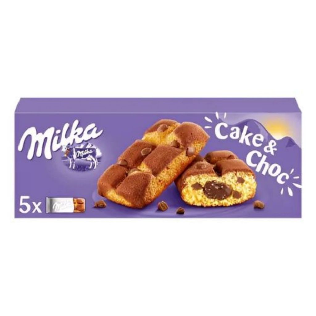 Bolo Cake & Choc Milka Caixa de bolinhos 5 unidades 175g - PROMOÇÃO ...