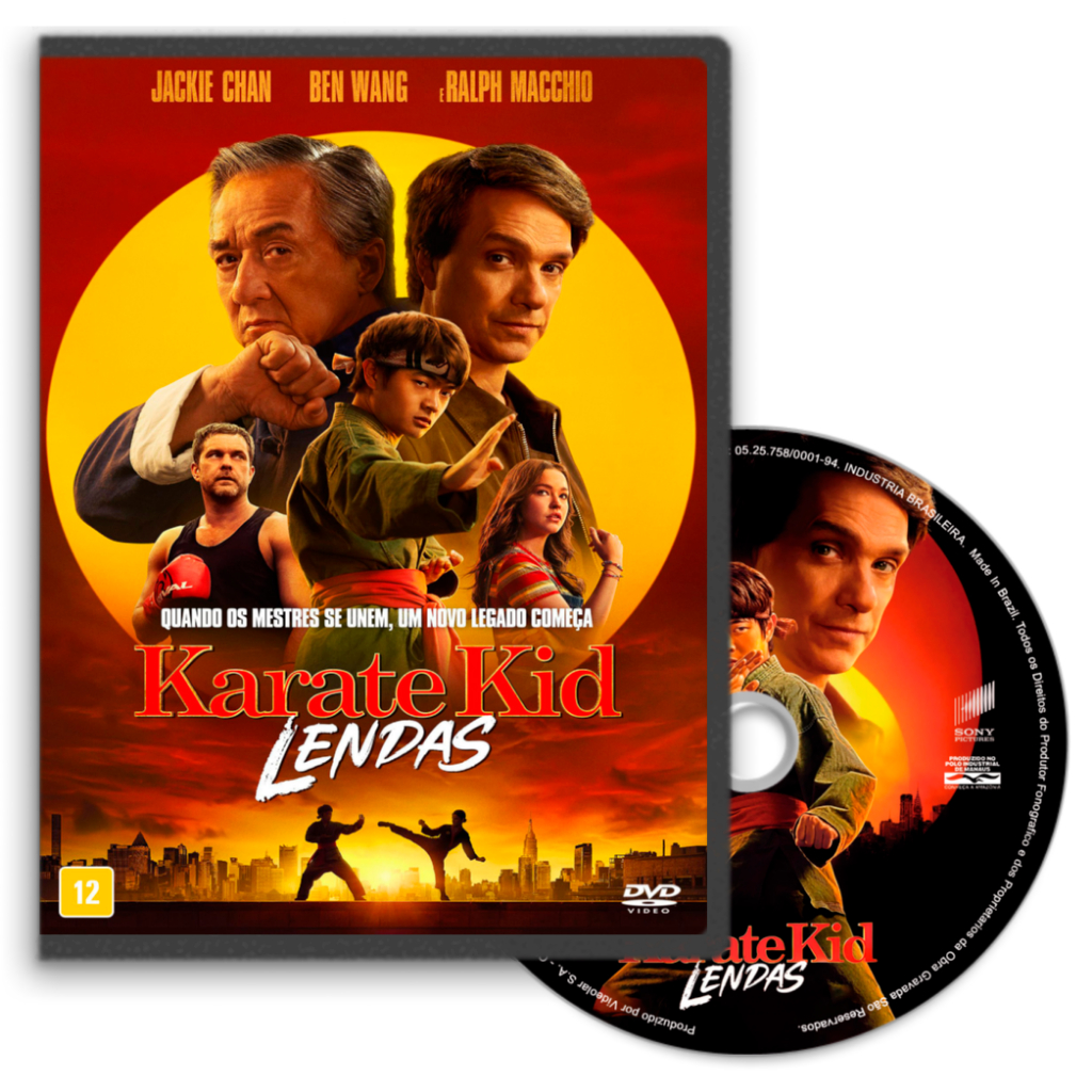 DVD - Karate Kid Lendas (2025) (DUBLADO e LEGENDADO) | Shopee Brasil