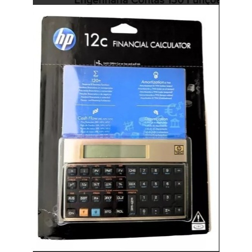 Calculadora financeira HP 12C GOLD | Shopee Brasil