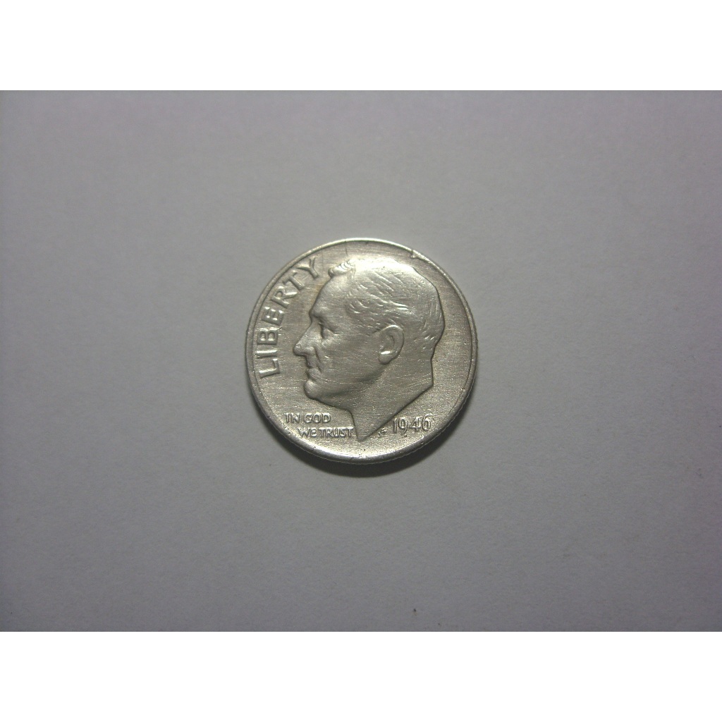 Bela Moeda Estados Unidos 1 One Dime 1946 Prata, Autentica. | Shopee Brasil