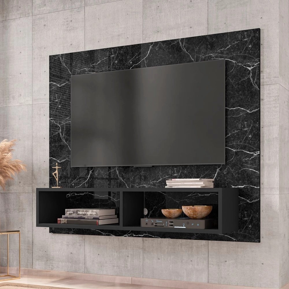 Painel Viena Bechara Para TV Até 43 Pol MDP 15mm Nichos | Shopee Brasil