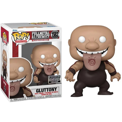 Funko Pop - Fullmetal Alchemist - Gluttony/Gula 1582 (EE) | Shopee Brasil