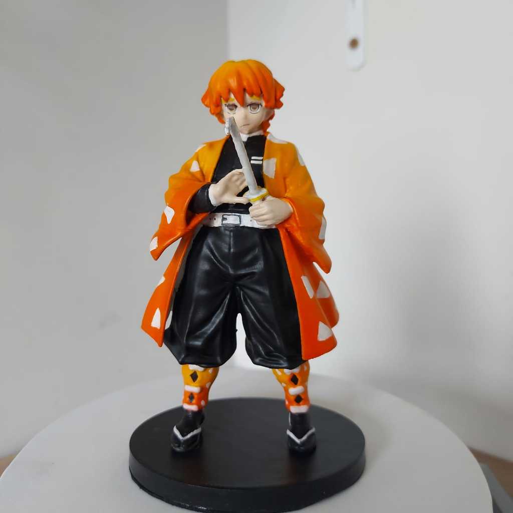 Action Figure Zenitsu Agatsuma - Demon Slayer | Shopee Brasil