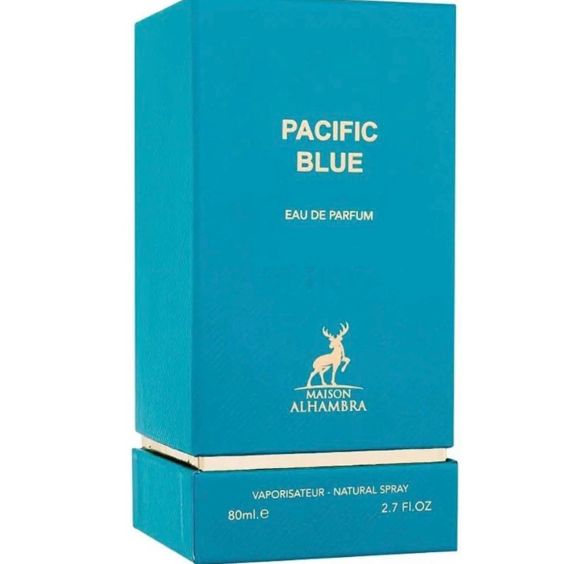 Perfume Pacific Blue Maison Alhambra (80ml) | Shopee Brasil