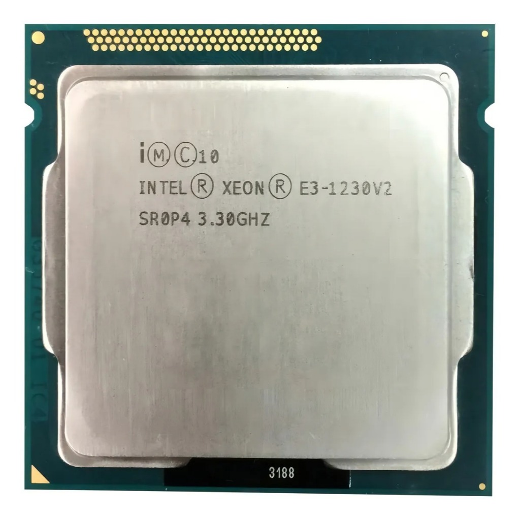 Processador i7 3770 Xeon E3-1230 V2 — 4 Núcleos, 8 Threads, 3.7GHz ...