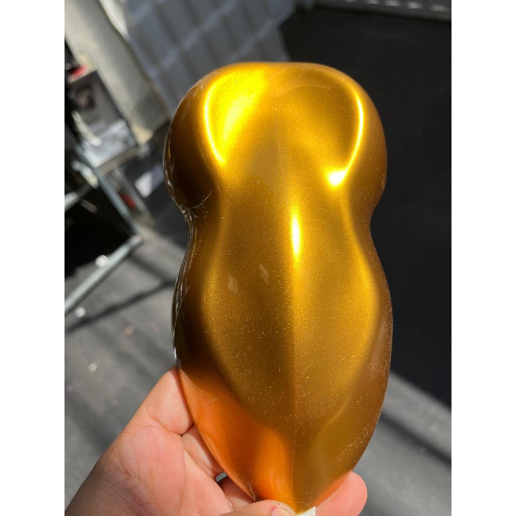 Tinta automotiva base poliester Aluminium Gold Dourado Exclusiva ...