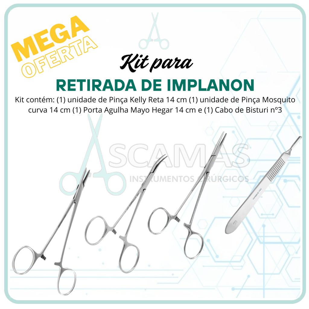 Kit para Retirada de Implanon | Shopee Brasil