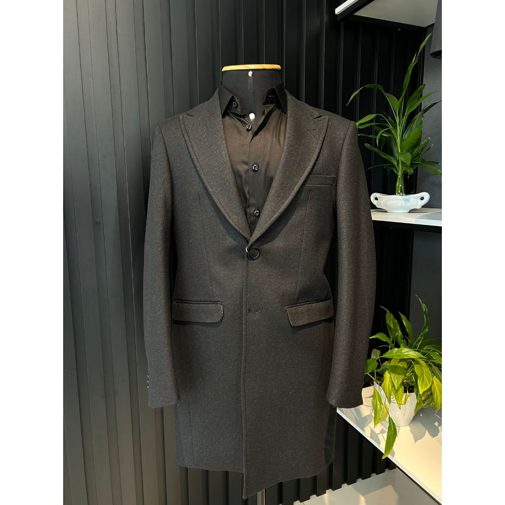 Casaco Sobretudo Overcoat Masculino Longo Confortável | Shopee Brasil