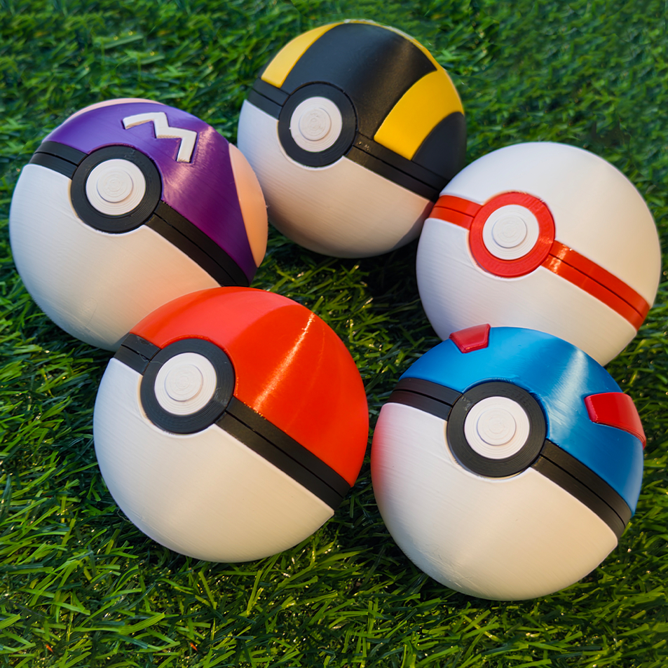 Pokébola Abre e Fecha com Ímã - Pokemon Pokeball Decoração | Shopee Brasil
