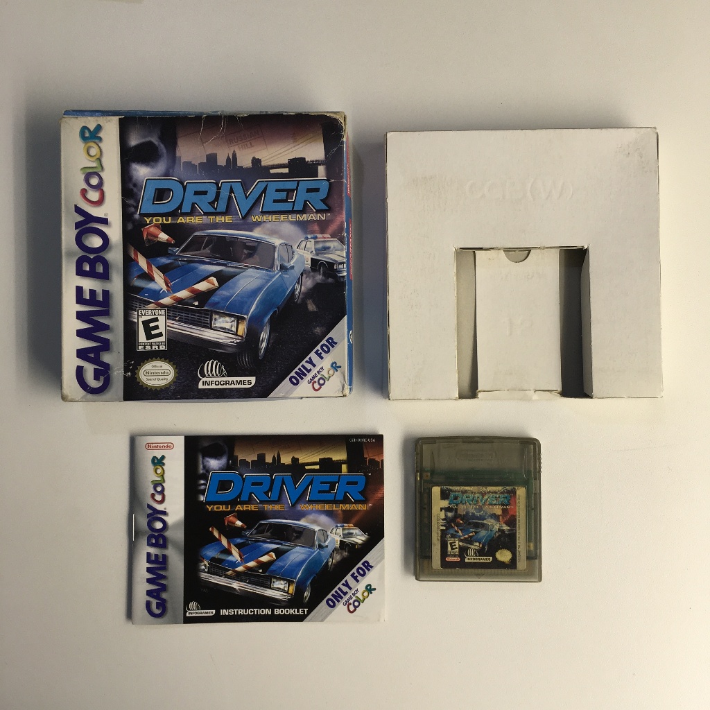 Driver, cartucho ORIGINAL - Game Boy Color / GBC | Shopee Brasil