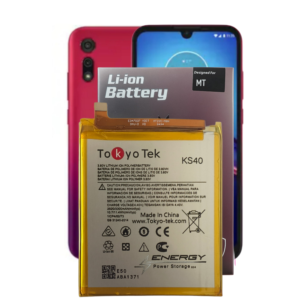 Bateira Para Moto E6 Play | E6s | E6i - Ks40 Alta Duração | Shopee Brasil