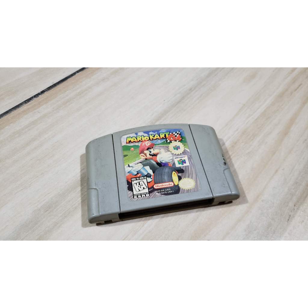 Mario Kart 64 Original Nintendo 64 N64 - funcionando 100% H6 | Shopee Brasil