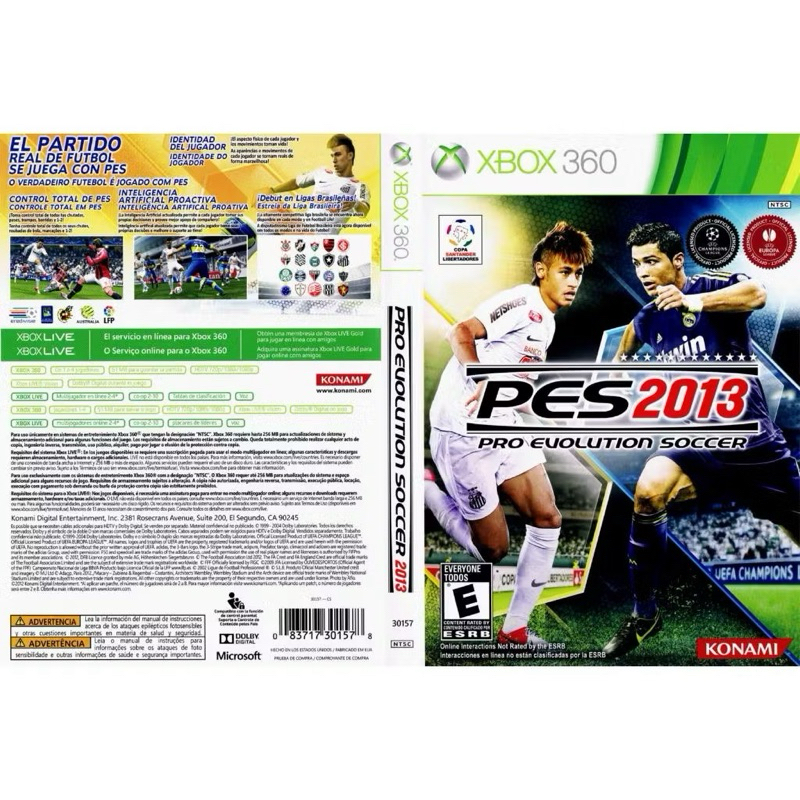 Pes 2013 Xbox 360 | Shopee Brasil