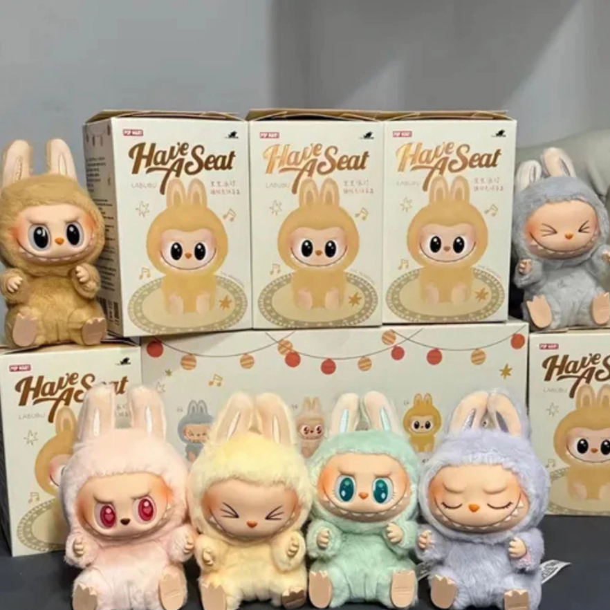 Boneco Labubu vinil novo pronta entrega 1pc chaveiro kpop Pop Mart ...