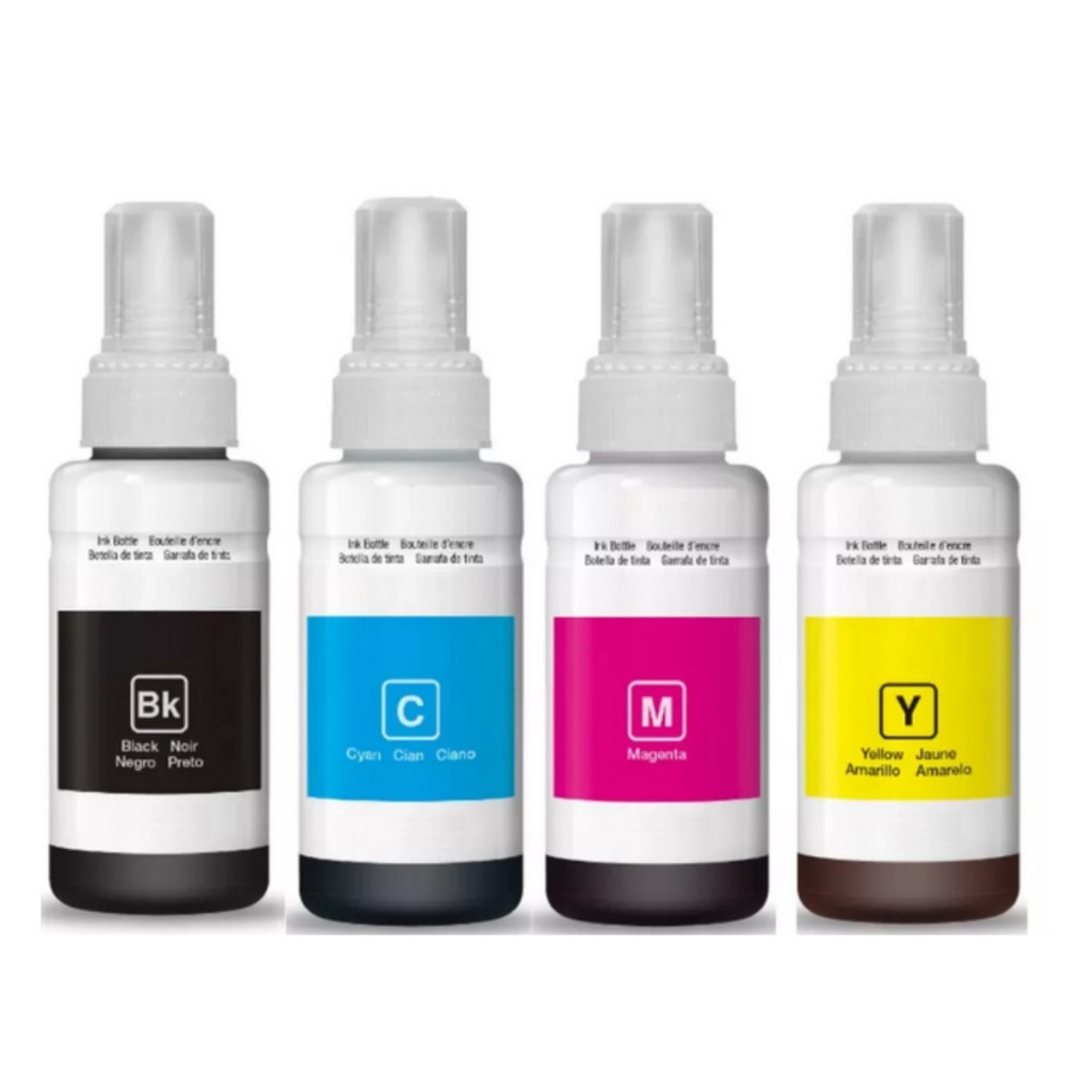 Refil de tinta Para Impressoras EPSON L120 L121 L395 L396 L355 L555 ...