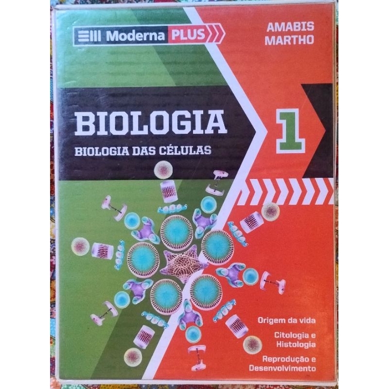 Biologia Moderna Plus V 1 Amabis Martho | Shopee Brasil