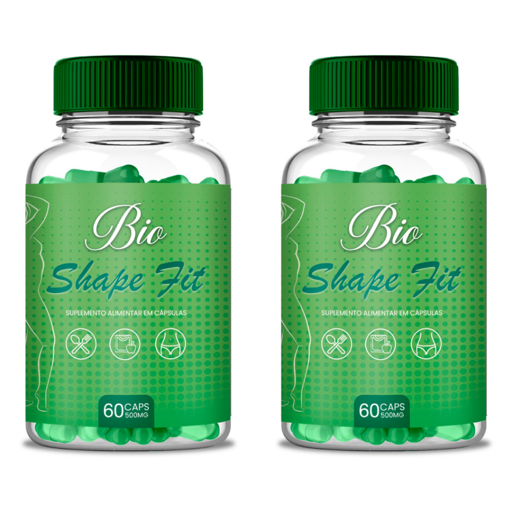 Bio Shape Fit x2 - Original Envio Rápido - 120 Cápsulas | Shopee Brasil