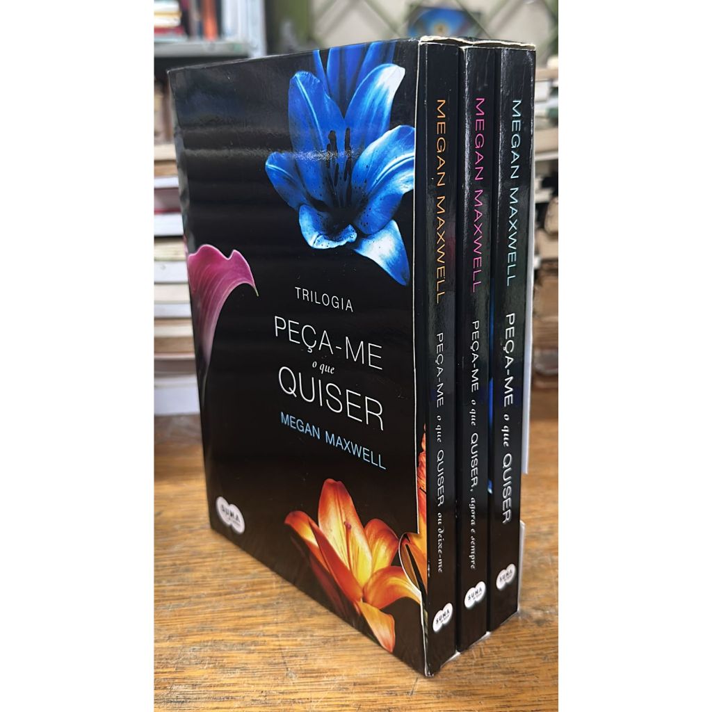 Box - Trilogia Peça-me o Que Quiser - Megan Maxwell | Shopee Brasil