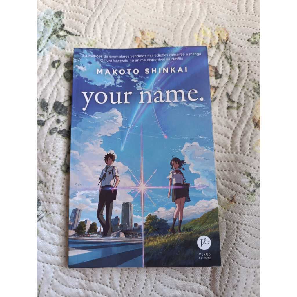 Livro Your Name - Makoto Shinkai | Shopee Brasil