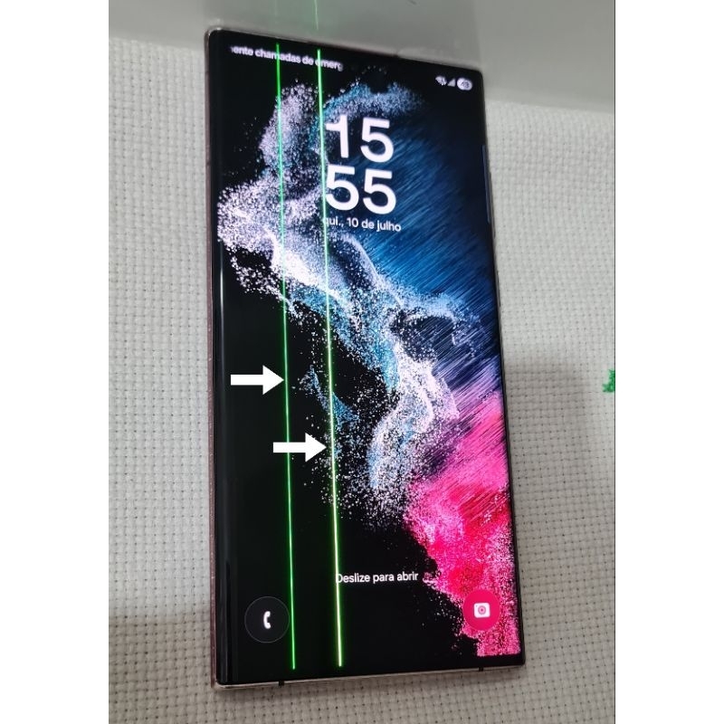 Samsung Galaxy S22 Ultra 5G 256GB SM-S908E Usado (COM LINHAS) | Shopee ...