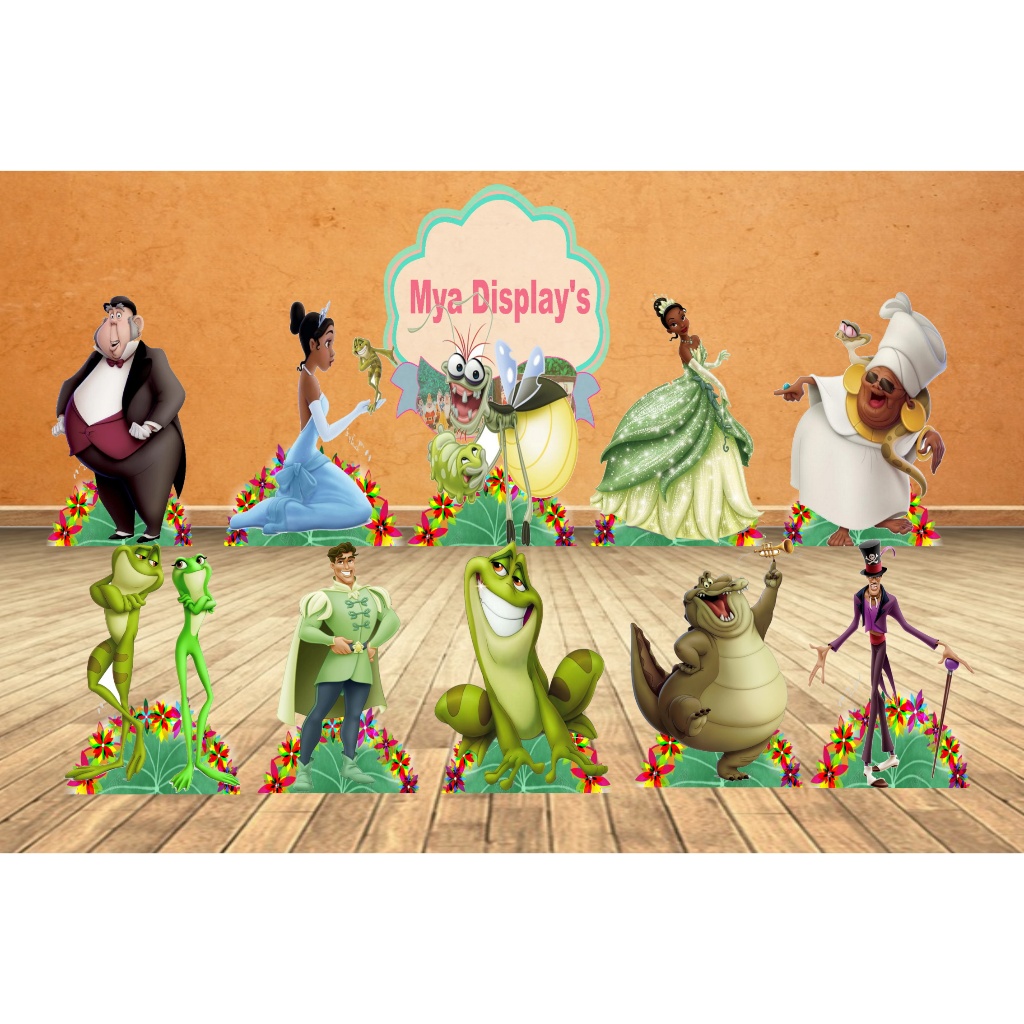 Princesa e o sapo . 10 displays KIT FESTA DISPLAYS . ENVIO RAPIDO ...