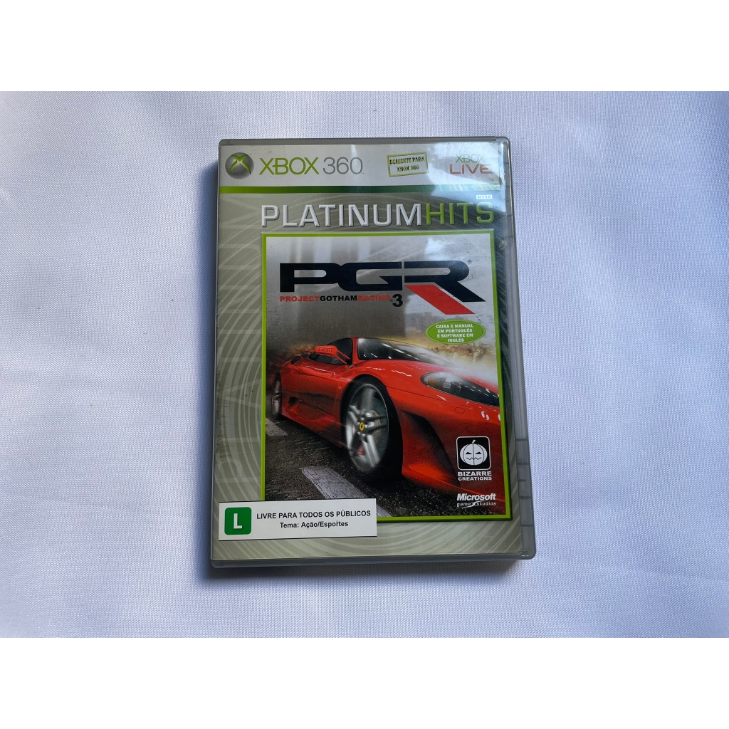 Project Gotham Racing 3 Original Xbox 360 Físico | Shopee Brasil