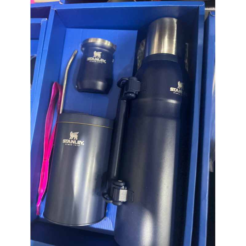 Kit Térmico Inox Chimarrão/Tereré – Garrafa 1000ml + 260ml +450ml+850ml, Bomba e Porta-Erva ...