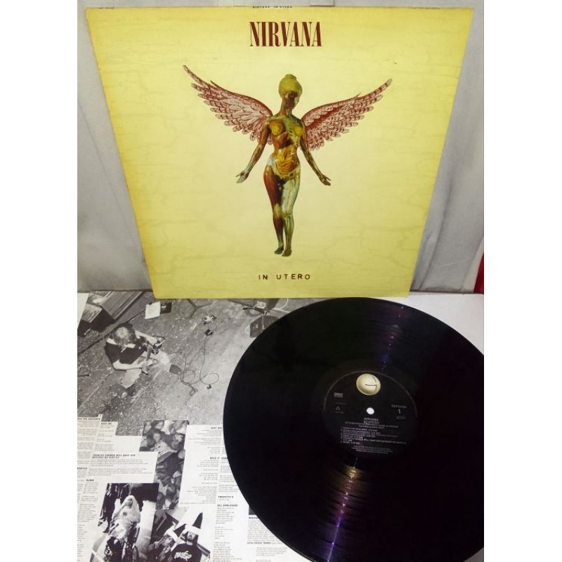 LP Nirvana - In Utero. Importado. Primeira prensagem! ( Soundgarden ...