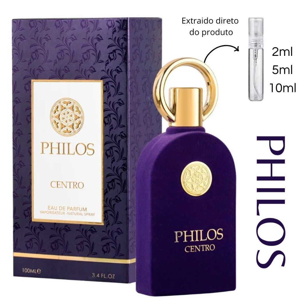 Perfume Árabe Philos Maison Alhambra Original Eau de Parfum 2ml/5ml ...