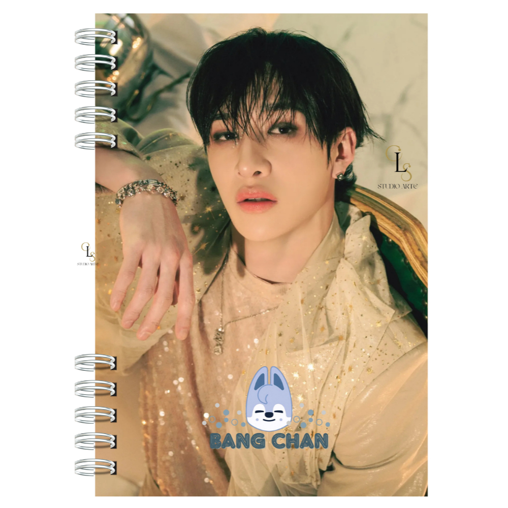Christopher Bang Chan Caderno A5 agenda Stray Kids | Shopee Brasil