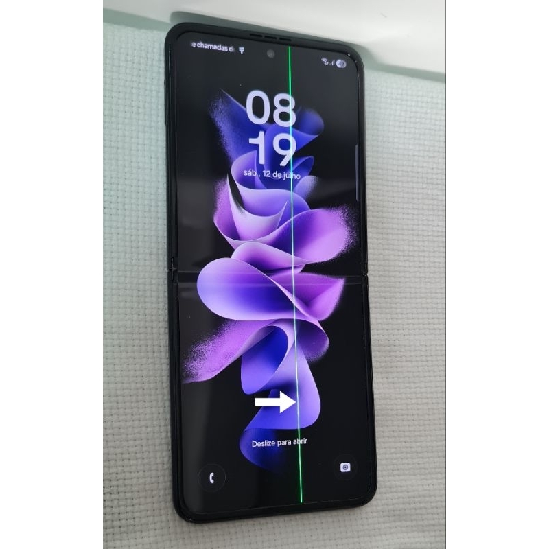 Samsung Galaxy Z Flip 3 128GB SM-711B Usado (COM LINHAS) | Shopee Brasil