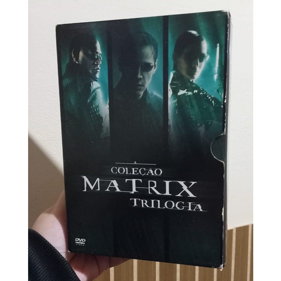 Coleção Trilogia Matrix [DVD] - box 3 DVDs - USADO | Shopee Brasil