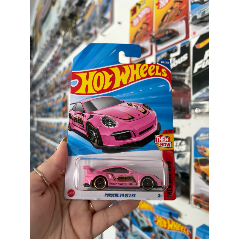 HOT WHEELS PORSCHE 911 GT3 ROSA | Shopee Brasil