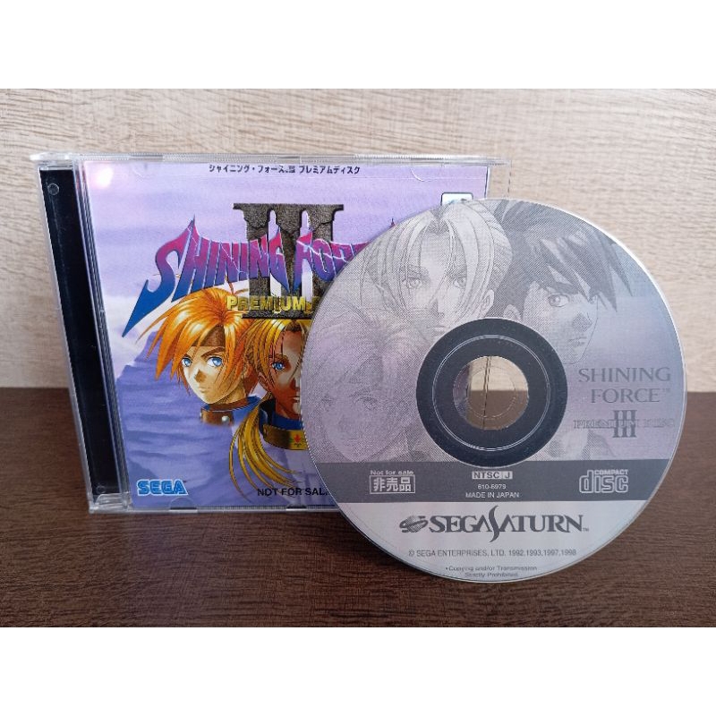 Shining Force III Premium Disc (Ingles) - Sega Saturn | Shopee Brasil
