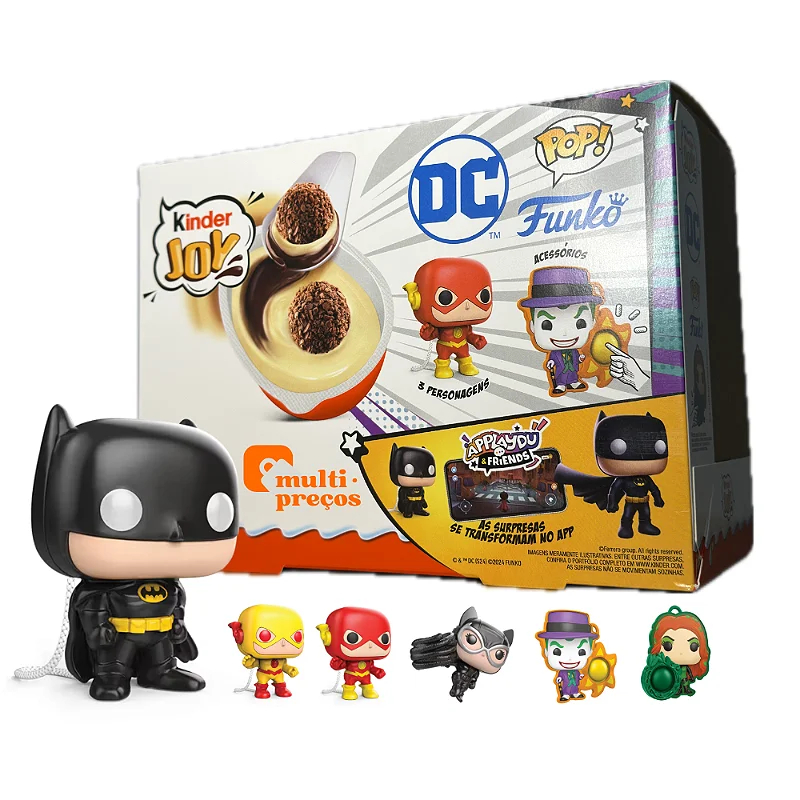 Kinder Joy DC Comics — Edição Limitada | Shopee Brasil