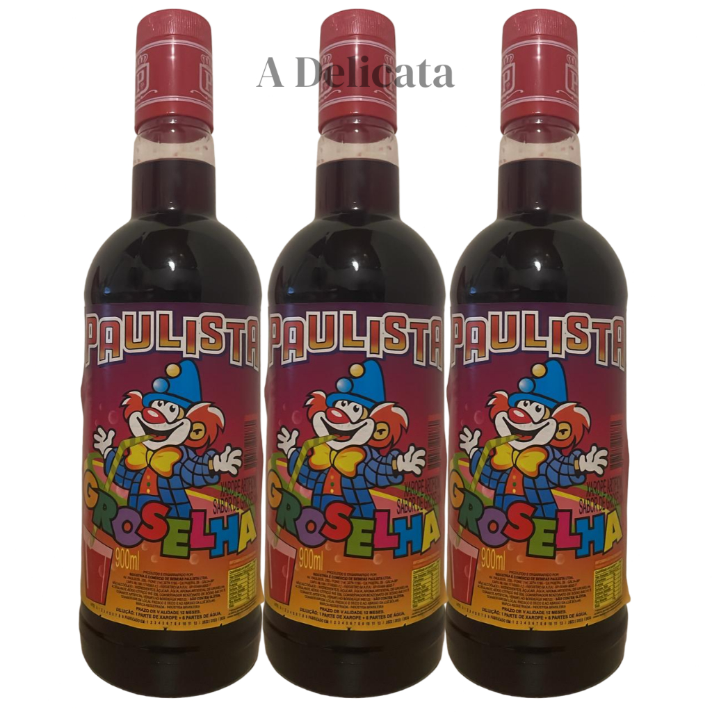 Groselha Paulista 880ml – Tradição e Sabor para Todos os Momentos ...