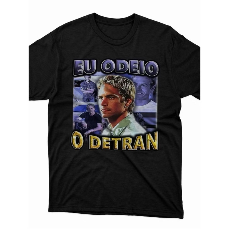 camiseta Bryan eu odeio o detran velozes e furiosos | Shopee Brasil